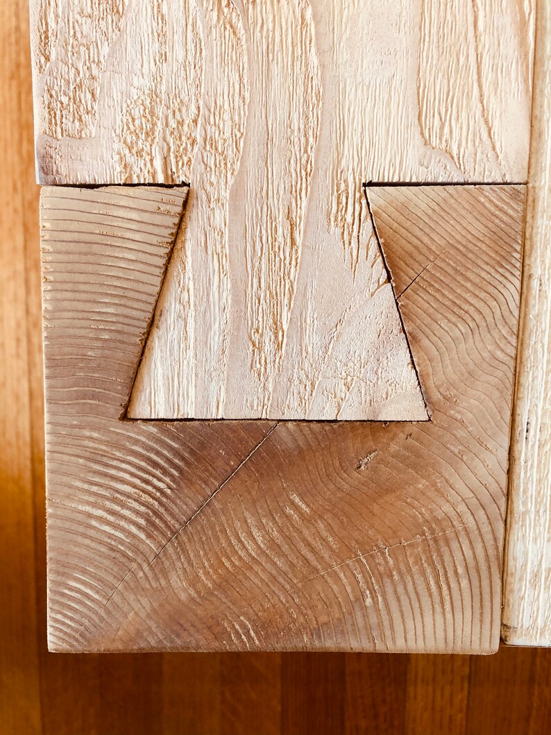 Coffee Table With Dovetail Legs - Etsy