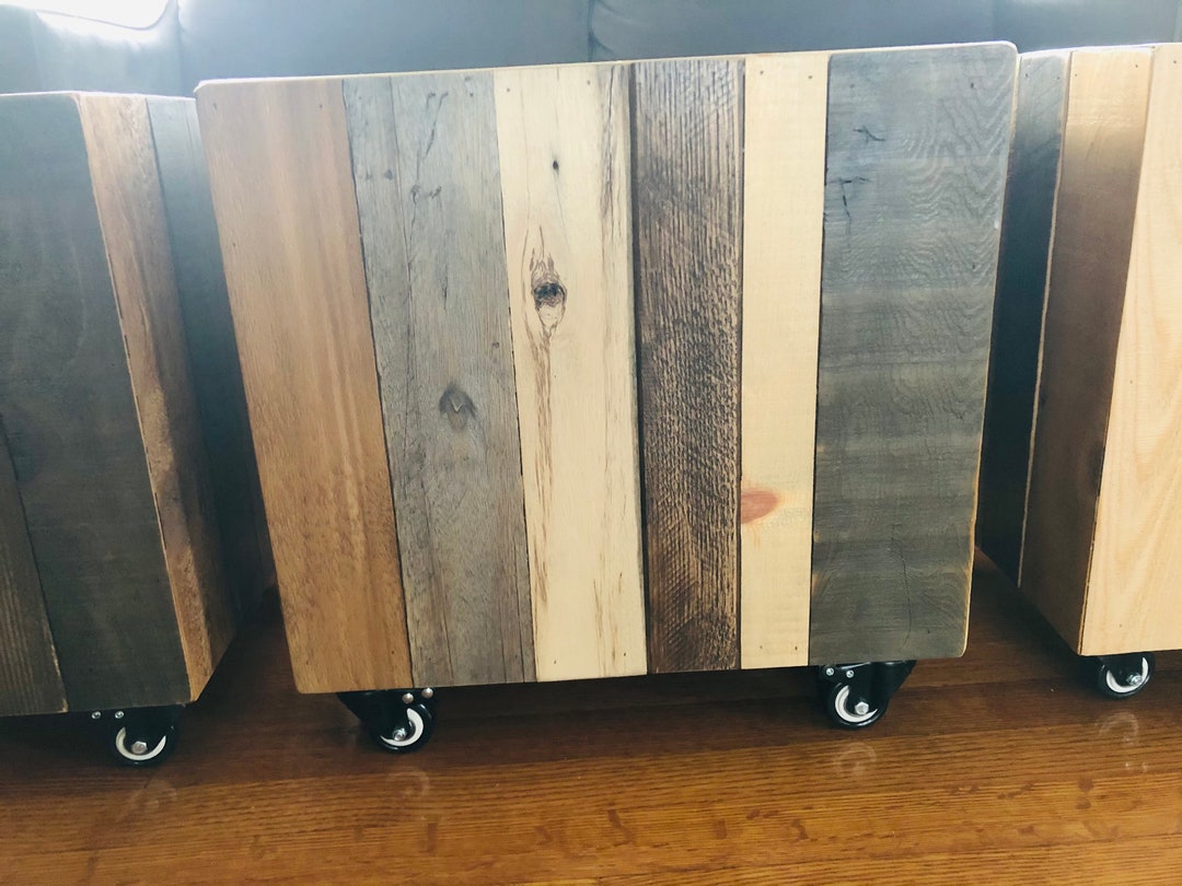 Coffee Table or End Tables With Casters - Etsy