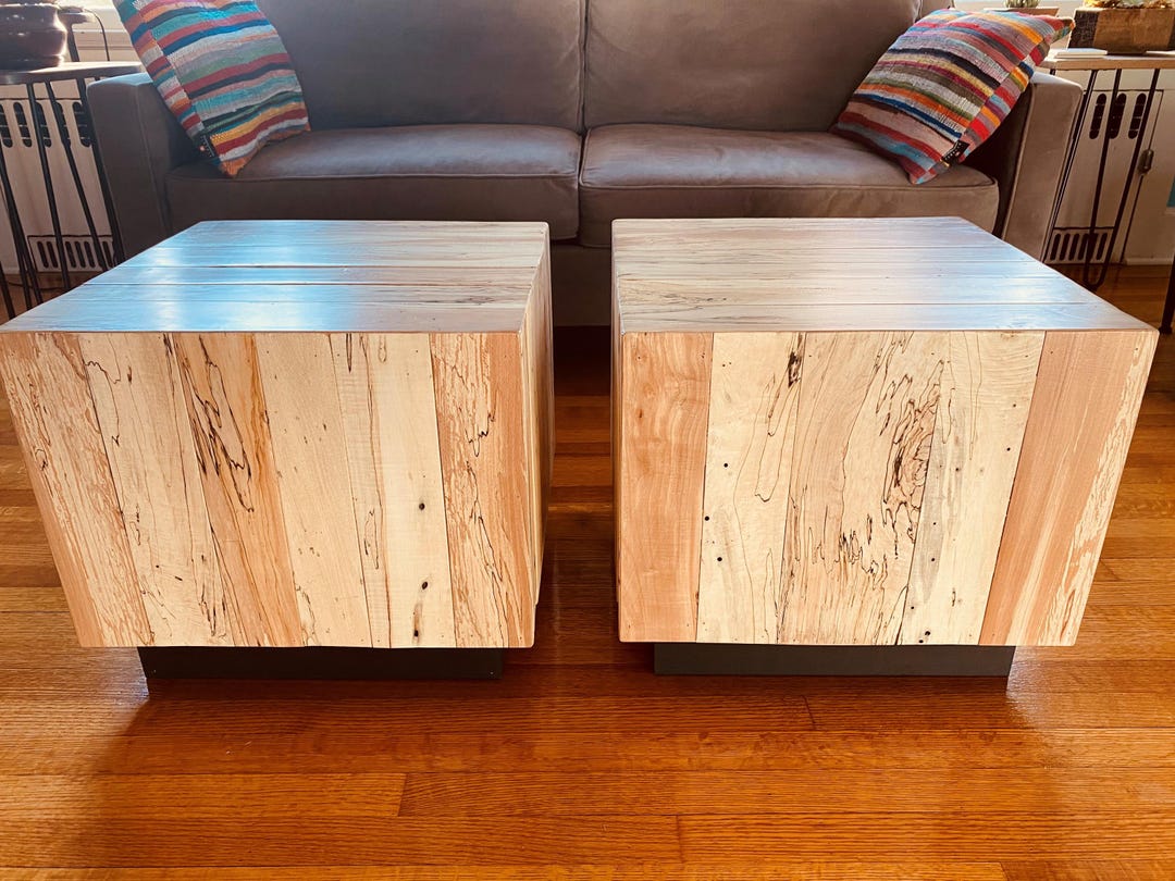 Coffee Table or End Tables Spalted Maple Special Edition - Etsy