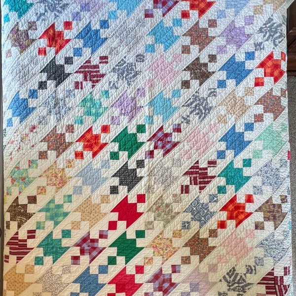 Jacobs Ladder Quilt - Etsy