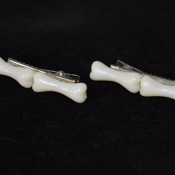 Bone Hair Clip - Etsy
