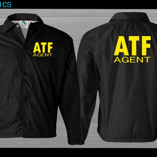 Atf Agent Jacket - Etsy