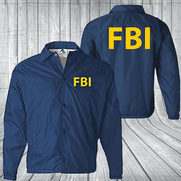 Fbi Jacket - Etsy