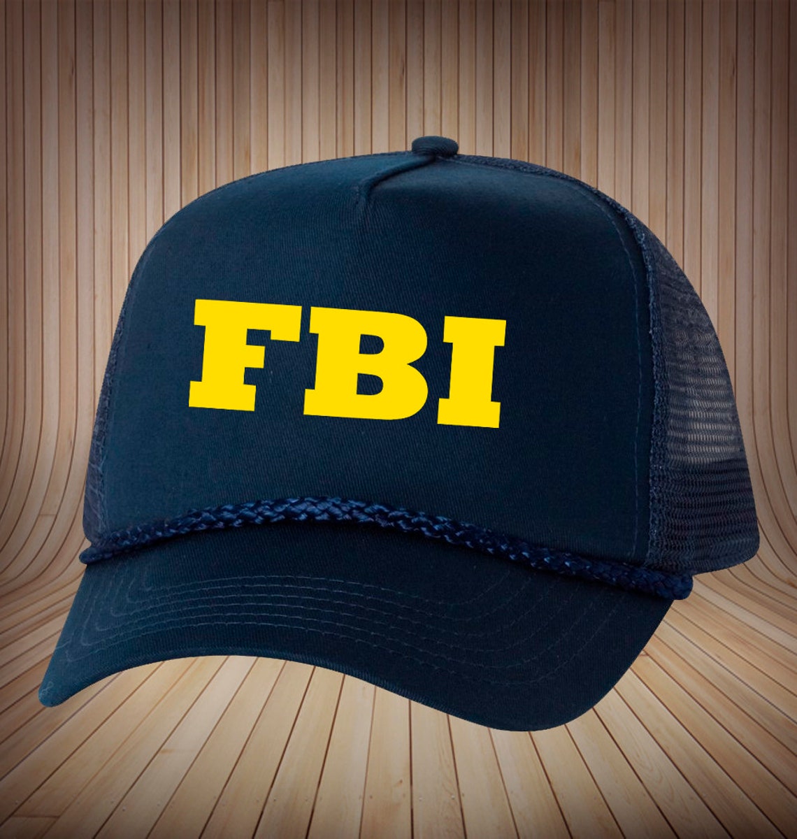 FBI Hat - Etsy