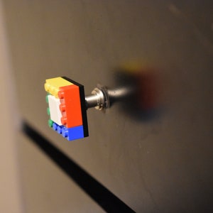 Drawer Pull Made of Lego - Etsy