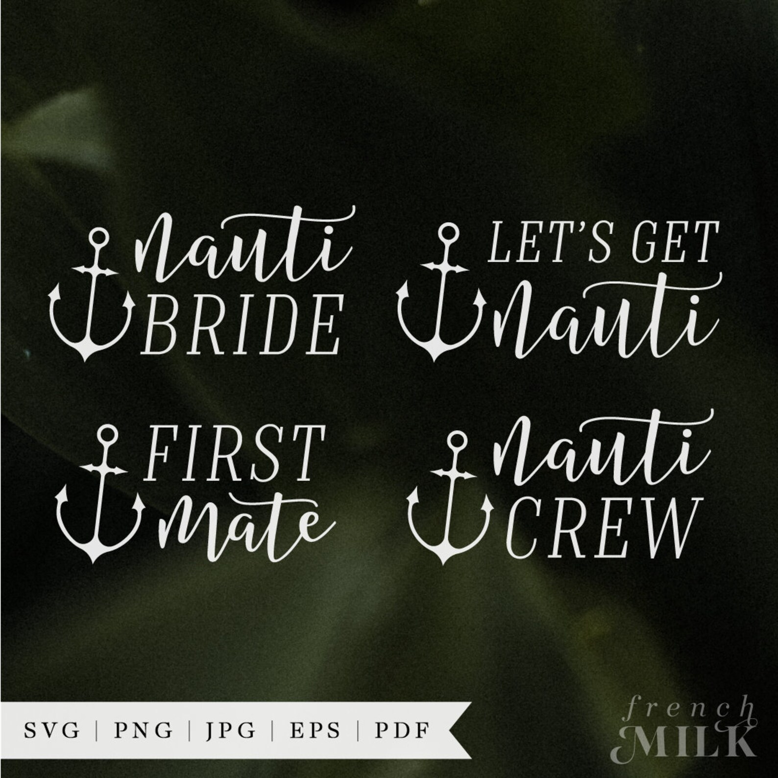 Nautical Bachelorette Shirts SVG Bundle Beach Party Cricut - Etsy