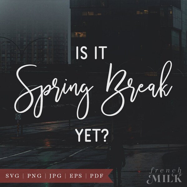 Spring Break Signs - Etsy