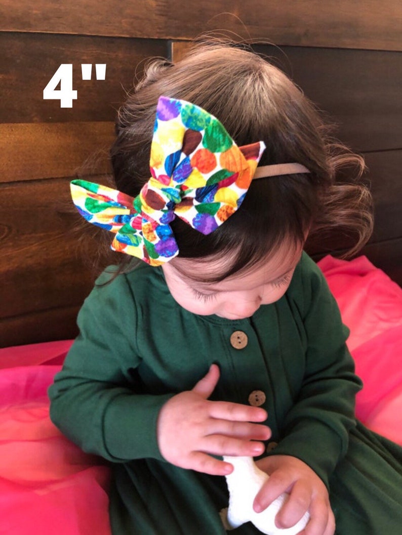 The Very Hungry Caterpillar Bows Caterpillar Headband Baby - Etsy