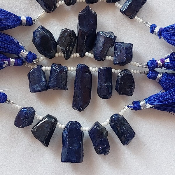 Raw Blue Crystal - Etsy