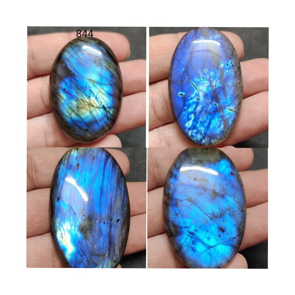 Extra Large Natural Blue Labradorite Cabochon/blue Flashy - Etsy
