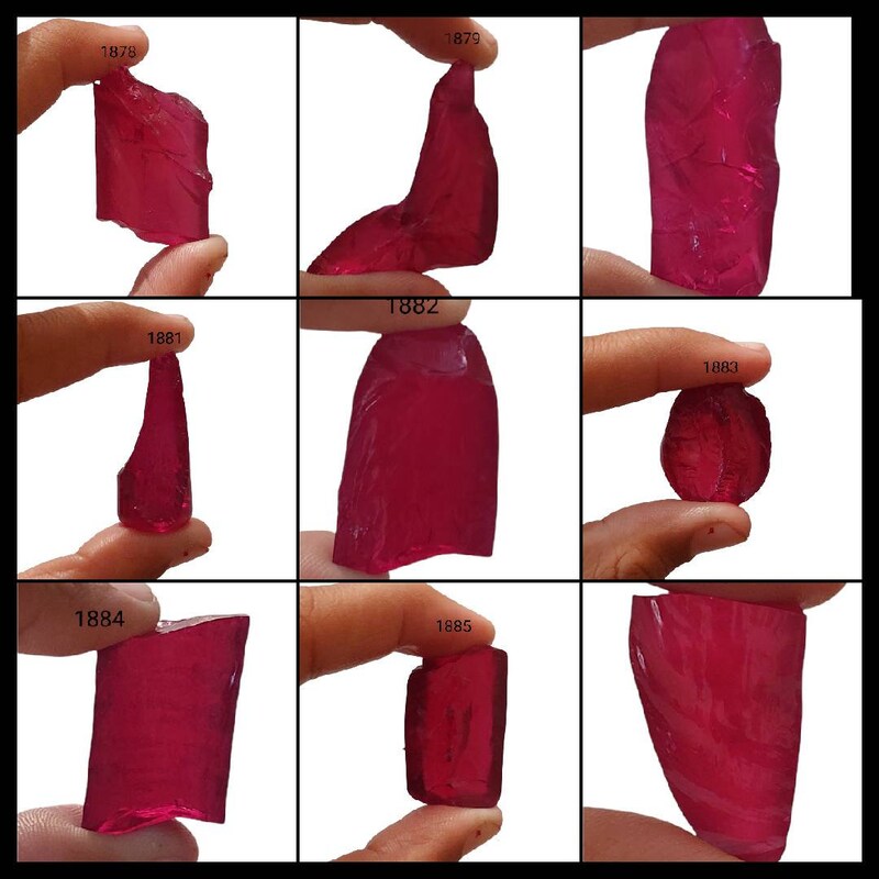 Synthetic Ruby - Etsy