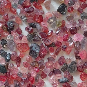20 Pieces 5-11 Mm Multi Spinel Gemstone Rough/multi Spinel Burma/raw ...