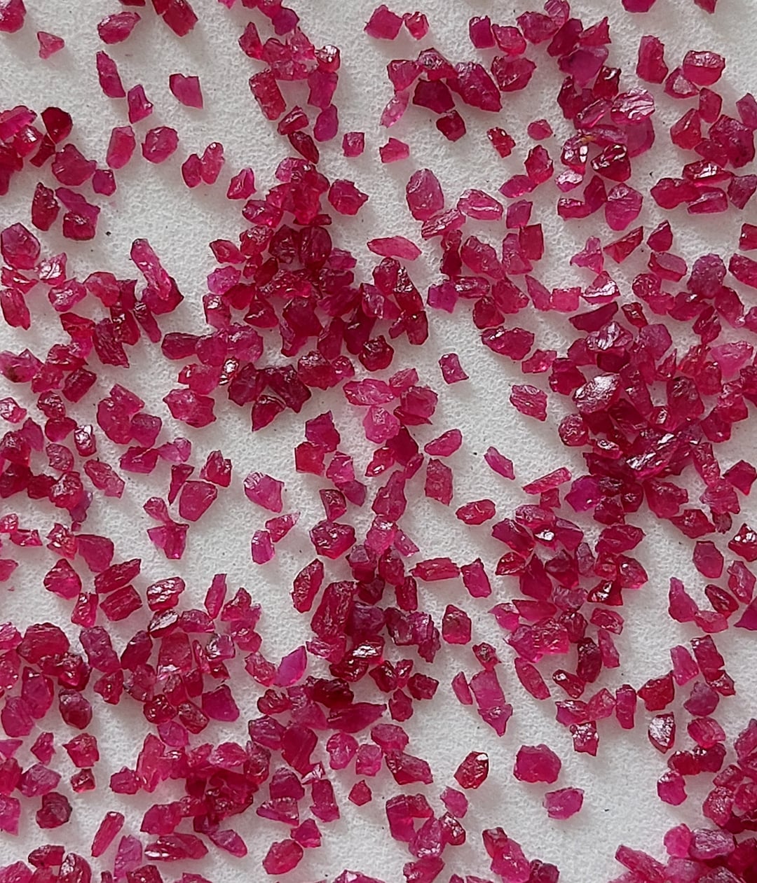 100 % Natural Tiny Ruby Raw/tanzania Ruby/100 Pieces Ruby Rough/open ...