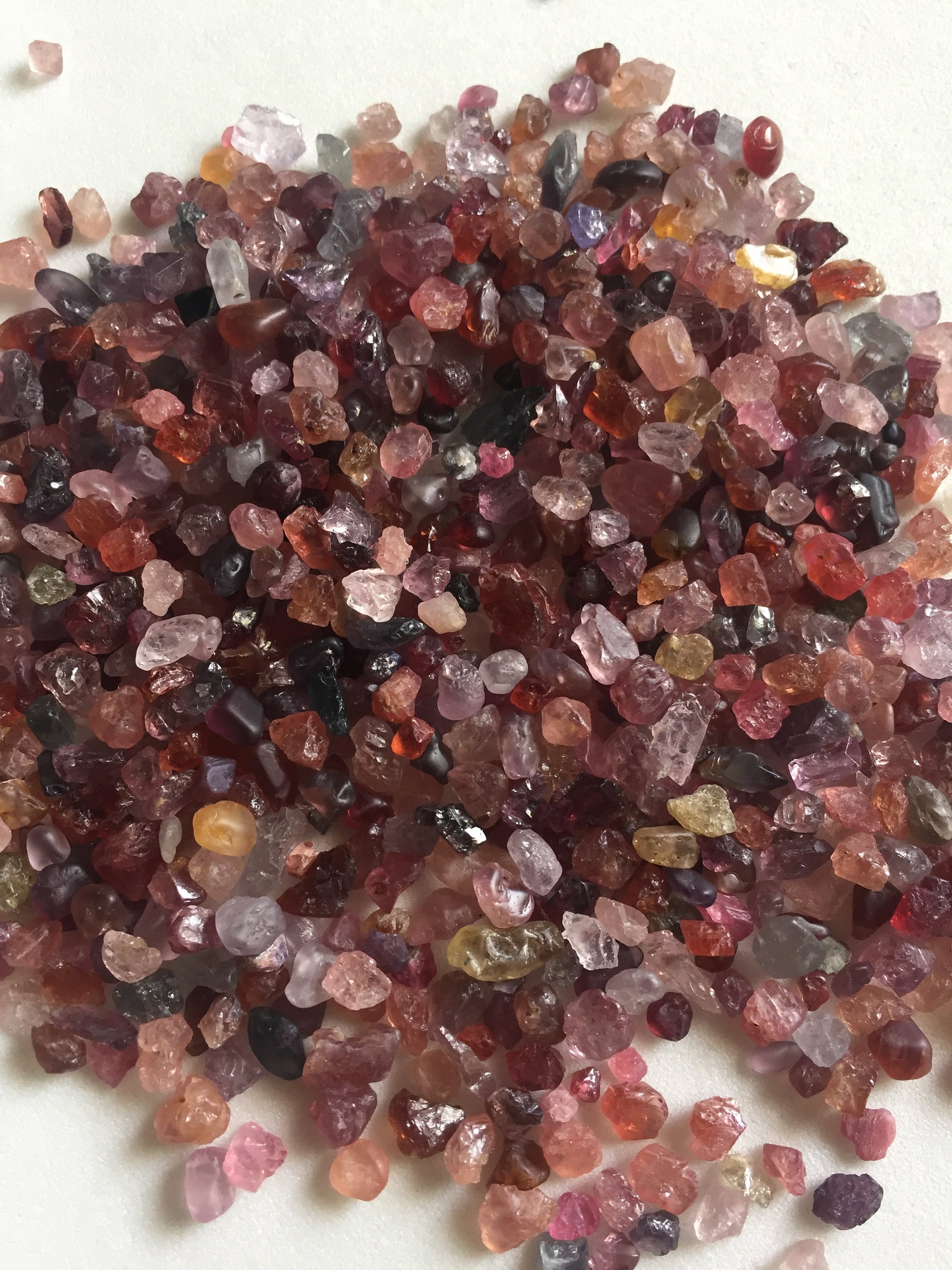 50 Pieces Natural Multi Spinelmulti Spinel Roughmulti Spinel - Etsy
