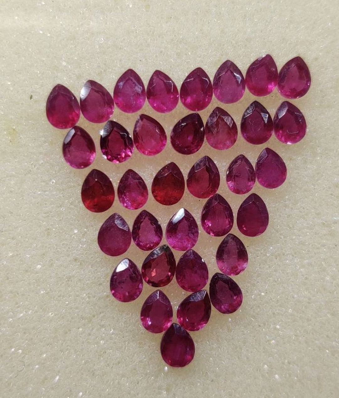 Superb Natural Ruby/faceted Ruby Cut Stone/ruby Gemstone/pear - Etsy Sweden