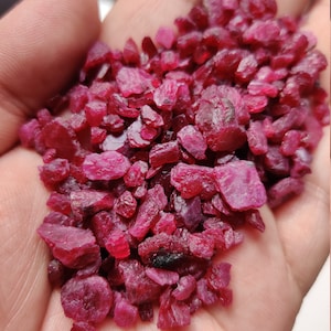 AAA Natural Ruby RoughRuby Gemstone Ruby Raw Red Ruby | Etsy