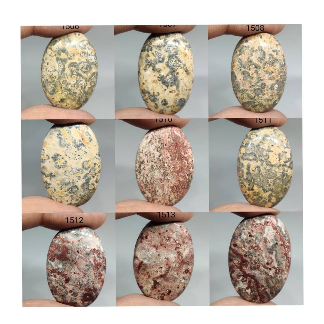 AAA Quality Natural Leopard Skin Jasper Cabochon yellow - Etsy