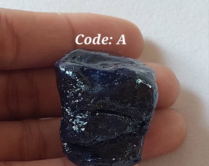 AAA Extra Large Natural Blue Sapphire Raw/blue Sapphire Rough/blue ...