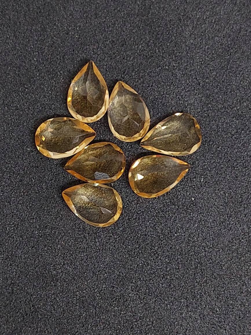 6x9 MM Natural Citrine Cut Stone Faceted Citrine Cut Stone - Etsy