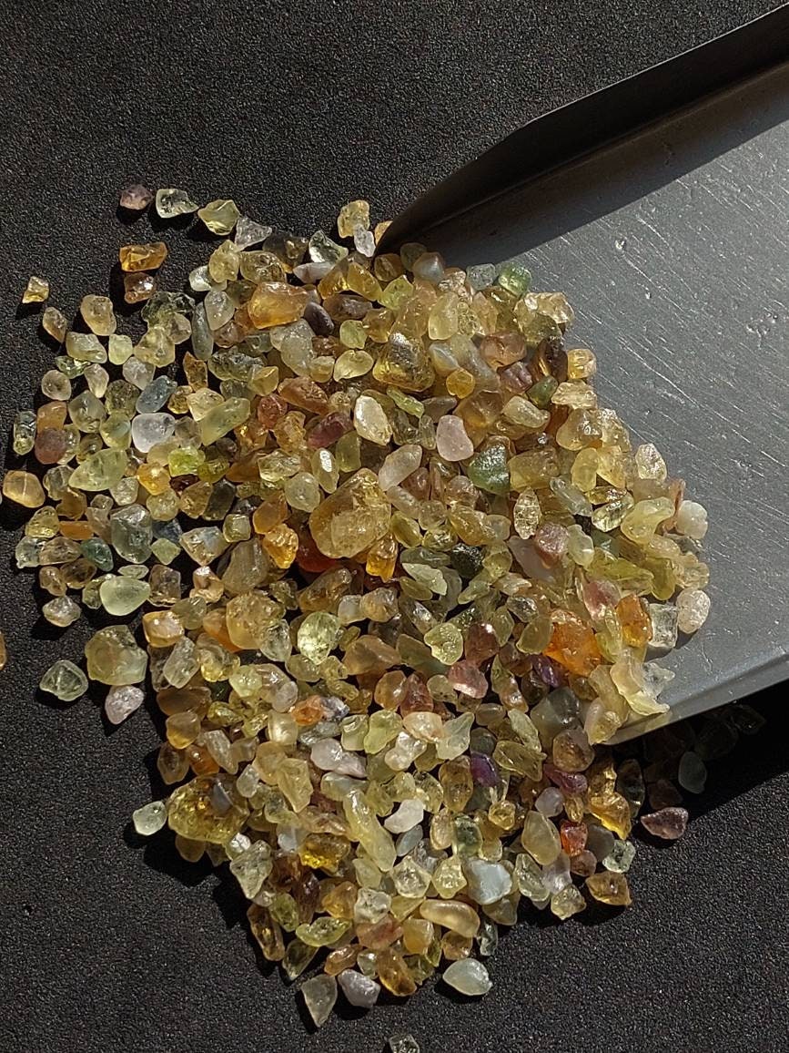 50 Piece/natural Chrysoberyl Raw Material/chrysoberyl Rough/mix ...