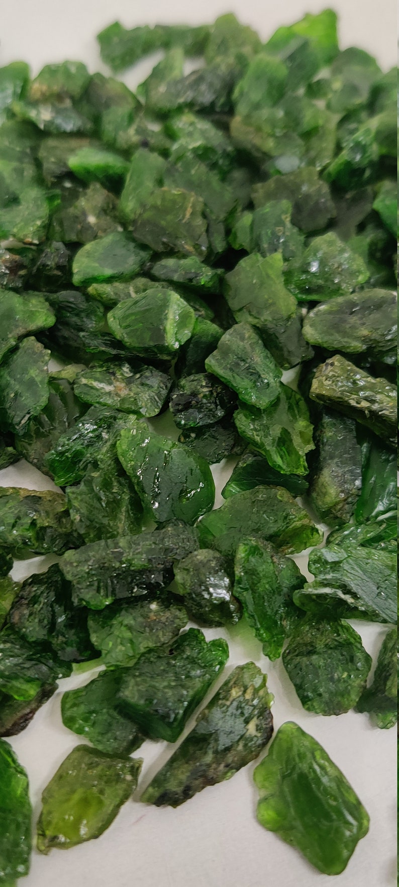 Raw Natural Green Chrome Diopside/green Chrome Diopside - Etsy