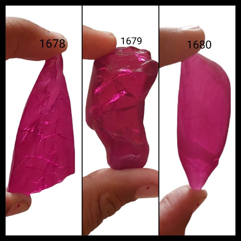 Synthetic Ruby - Etsy