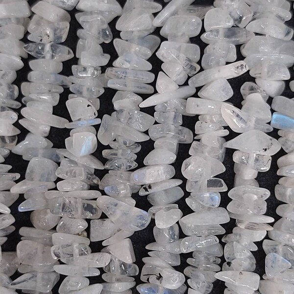 Moonstone Chips - Etsy