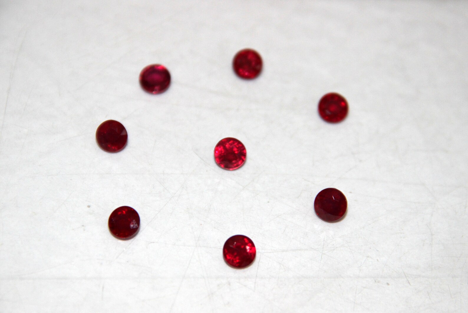 6 Mm Natural Ruby Cut Stone Faceted Ruby Cut Stone Ruby | Etsy