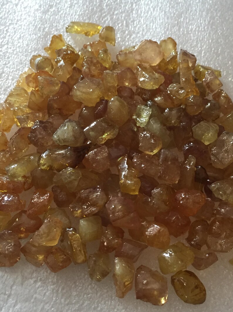 7 Mm To 12 Mm Genuine Yellow Sapphire Rough Raw Rough Stone | Etsy