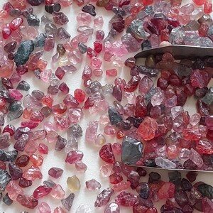 20 Pieces 5-11 Mm Multi Spinel Gemstone Rough/multi Spinel Burma/raw ...
