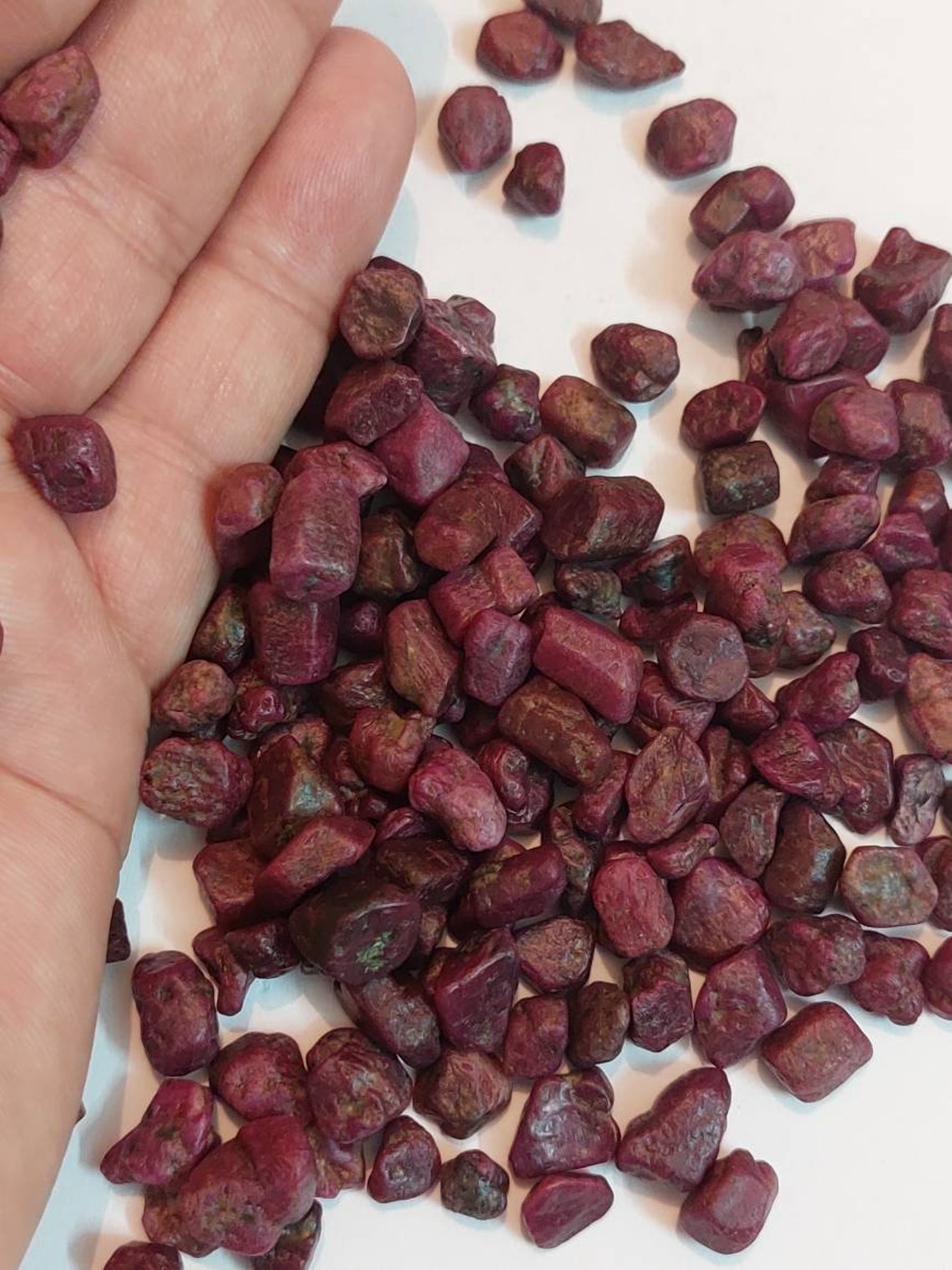 10 Piece Natural Ruby Rough/ruby Gemstone /ruby Raw/red Ruby - Etsy UK