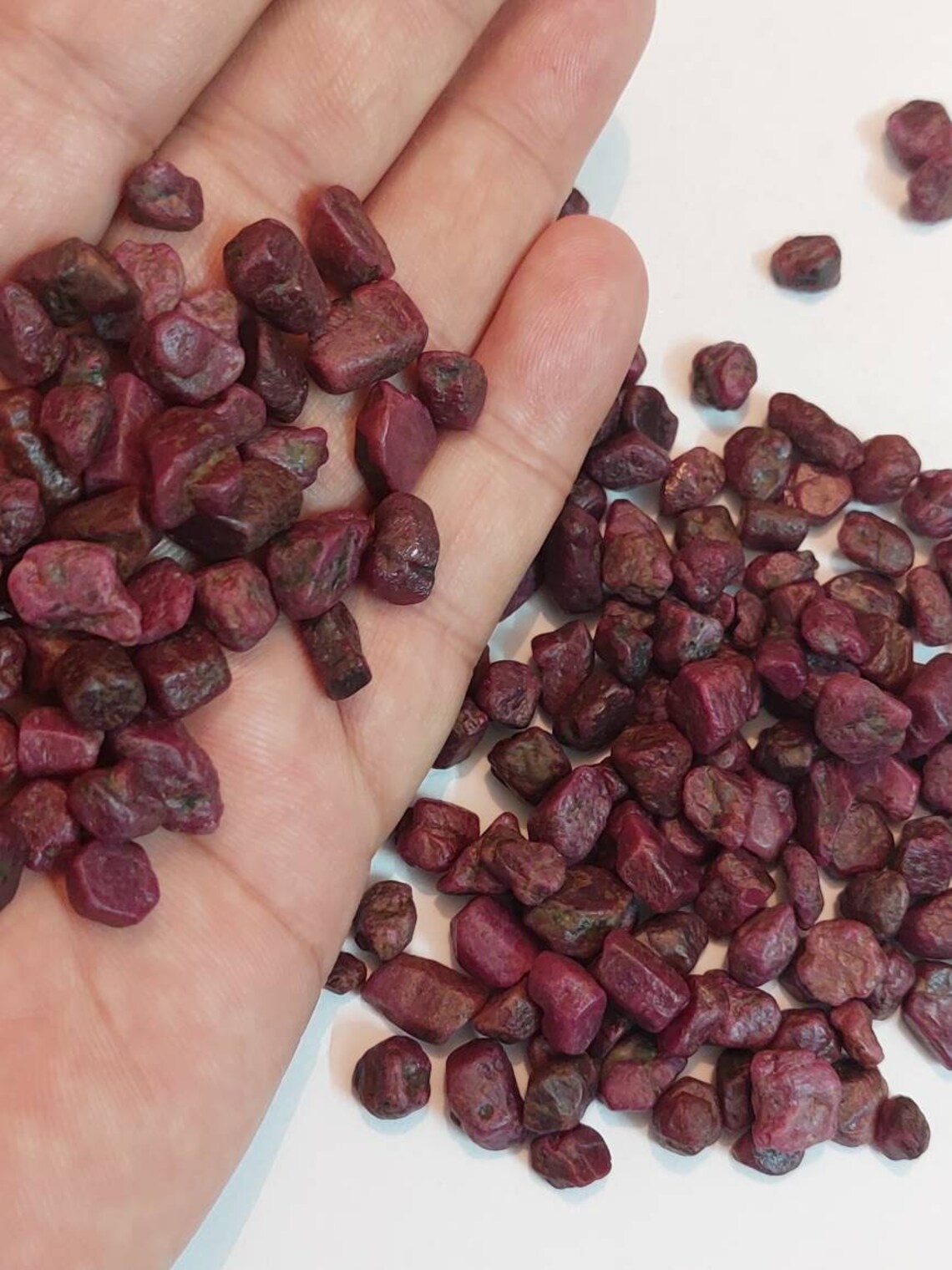 10 Piece Natural Ruby Rough/ruby Gemstone /ruby Raw/red Ruby - Etsy UK