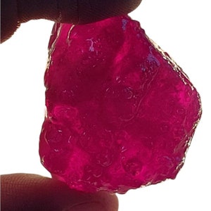 Superb Extra Large Natural Red Ruby Roughruby Rough Stoneraw - Etsy