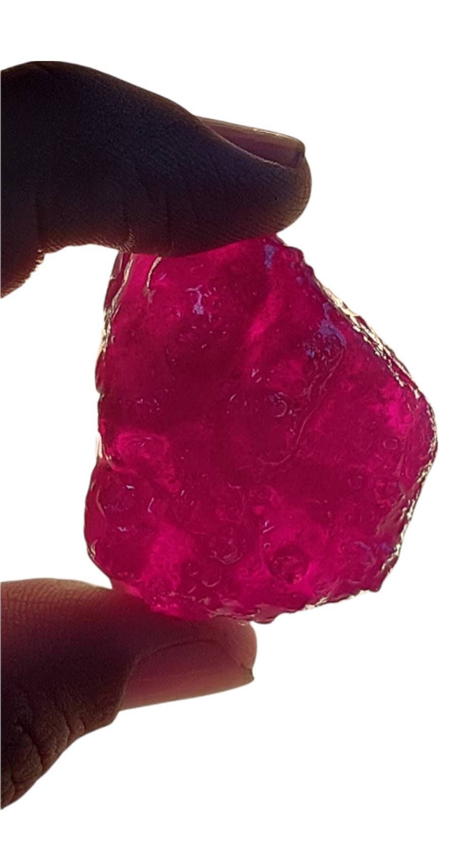 Superb Extra Large Natural Red Ruby Roughruby Rough Stoneraw | Etsy