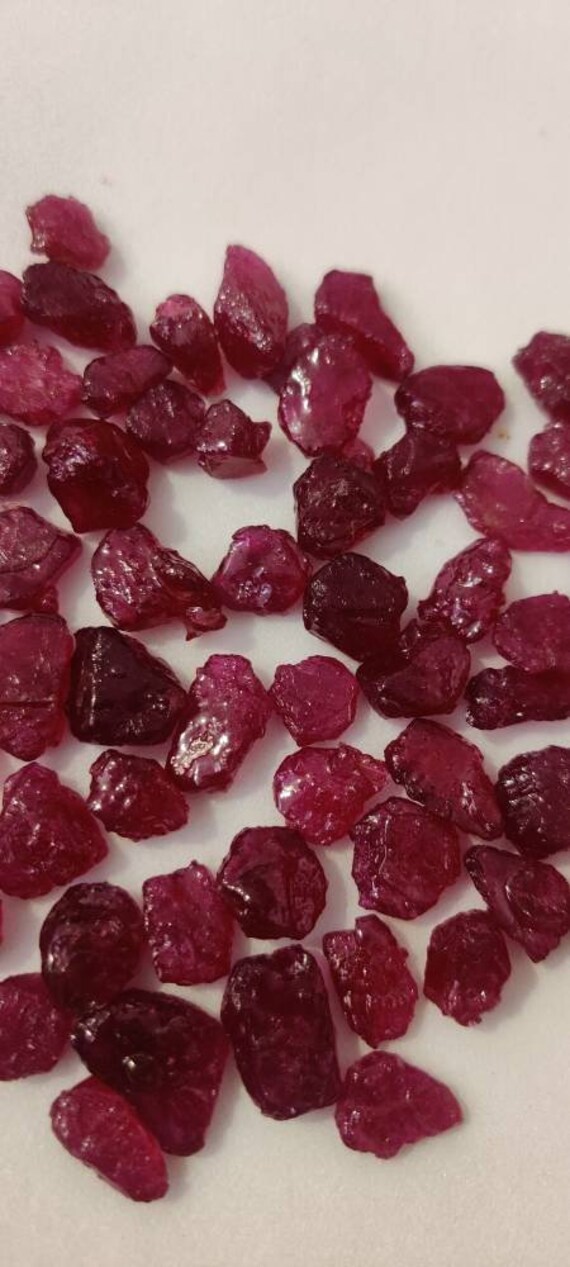 Indian Raw Rubies