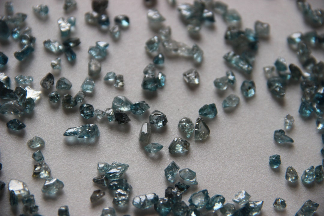 Natural Blue Zircon Rough ~ Blue Zircon Raw ~ Blue Zircon Gemstone ~raw ...