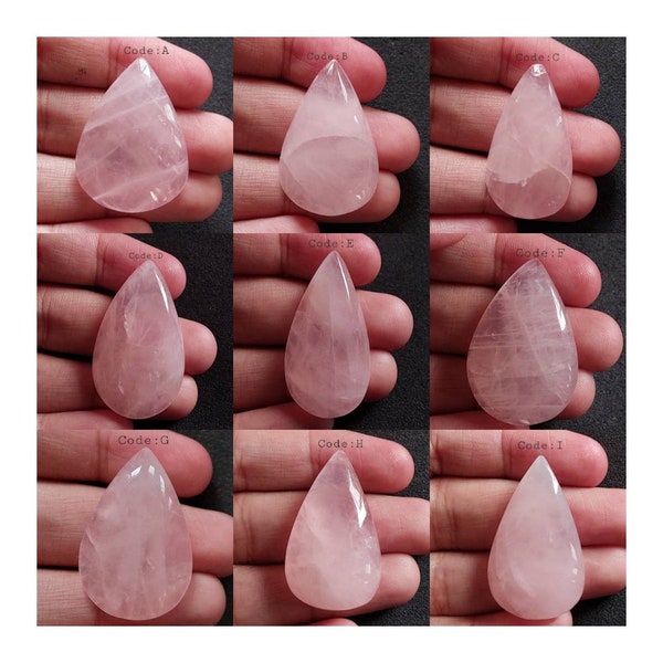 Flat Gemstone Beads - Etsy