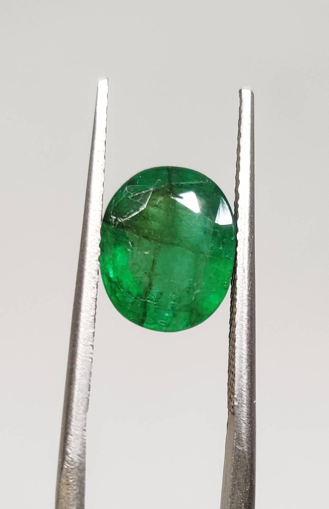 8x10 Mm Natural Emerald Cut Stone ~zambian Emerald ~faceted Emerald Cut ...