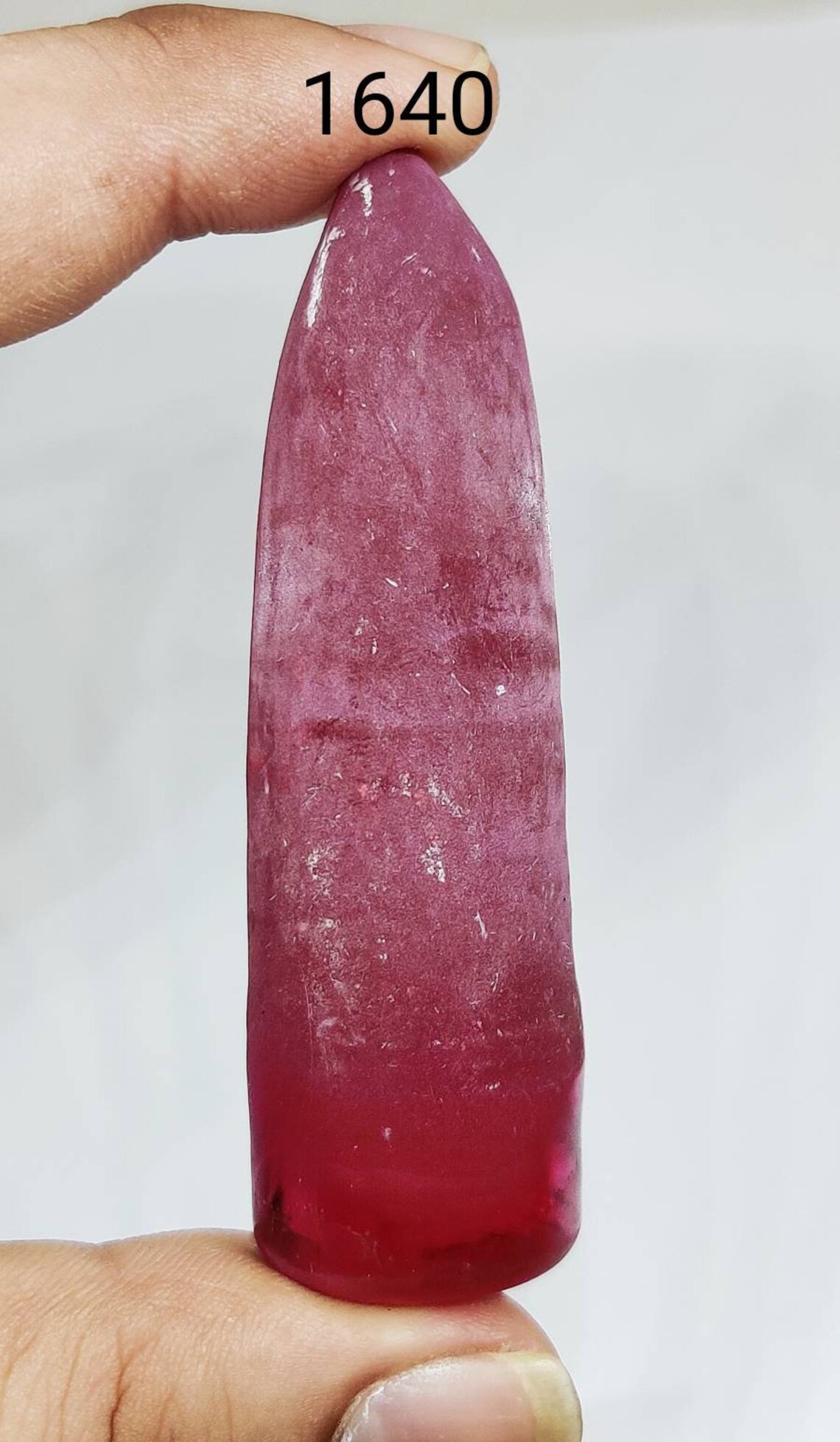 Ruby Red Lab Created Corundum Rough/Synthetic Corundum | Etsy