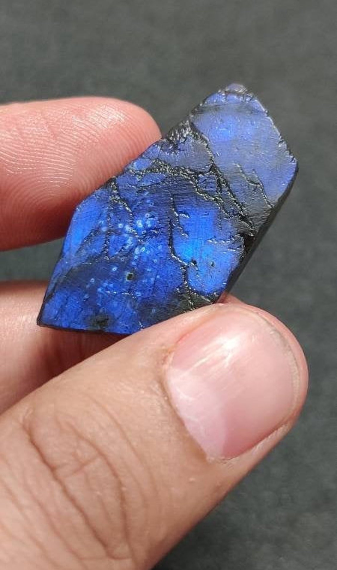 Extra Large Blue Labradorite Raw/blue Labradorite - Etsy