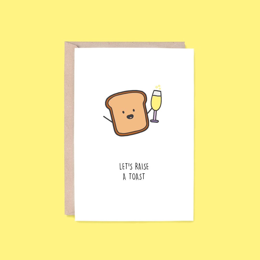 Congratulations Card: Raise A Toast | Champagne (wedding, Engagement ...