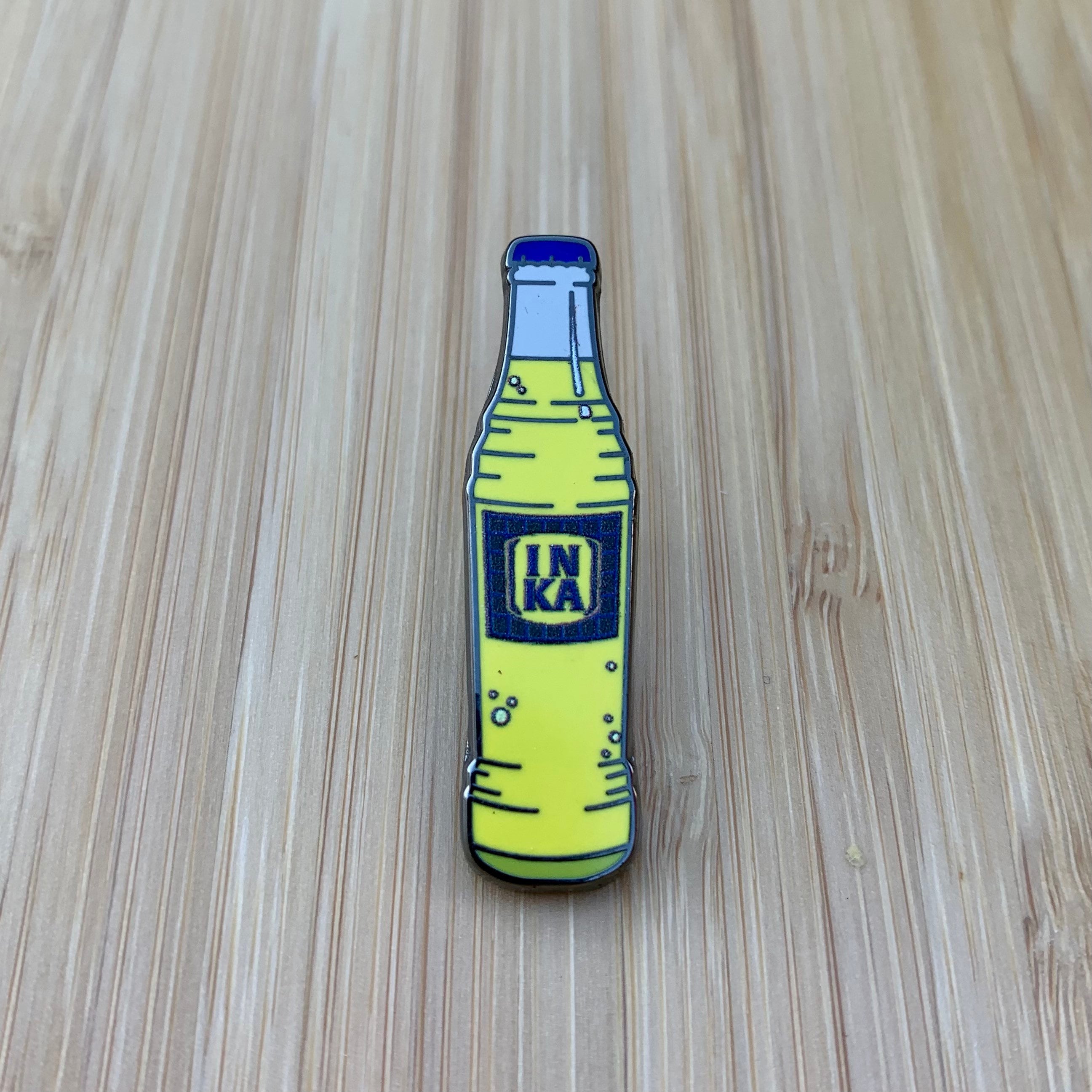 Peru Art Peruvian Inca Kola Soda Cola Bottle Hard Enamel Pin - Etsy