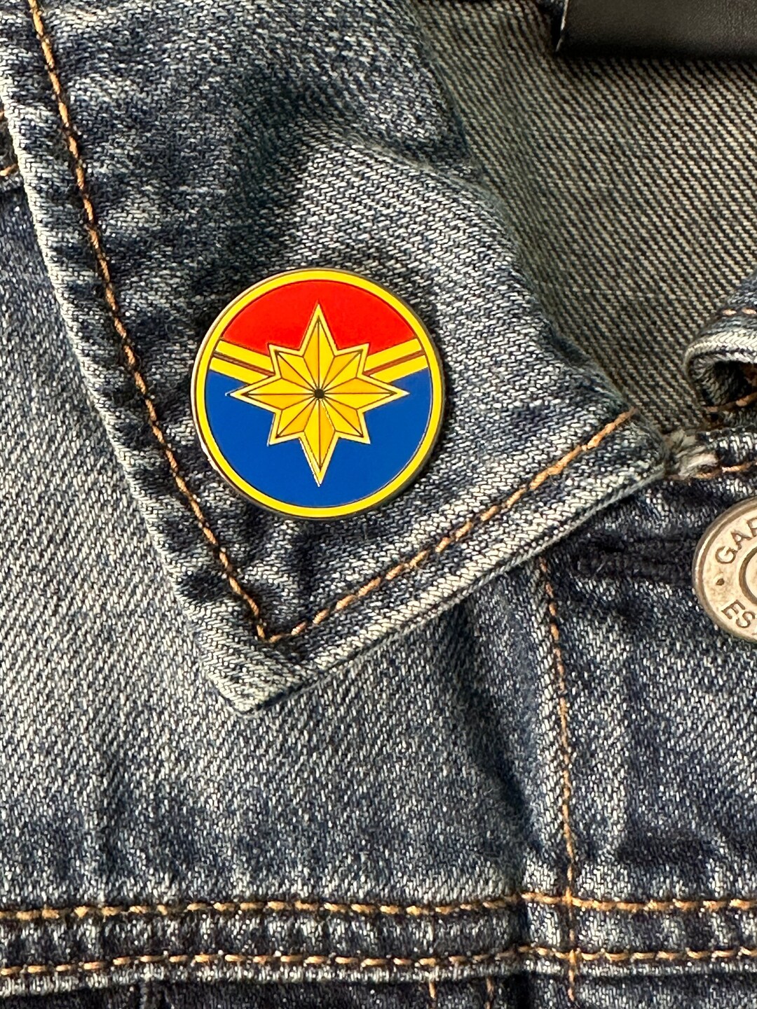 Superhero Legends Iconic Star Emblem Metal Shield Collectible Hard ...