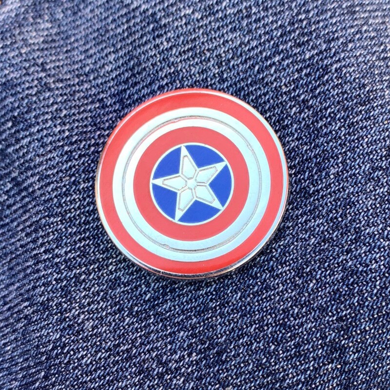 Captain America Jewelry - Etsy