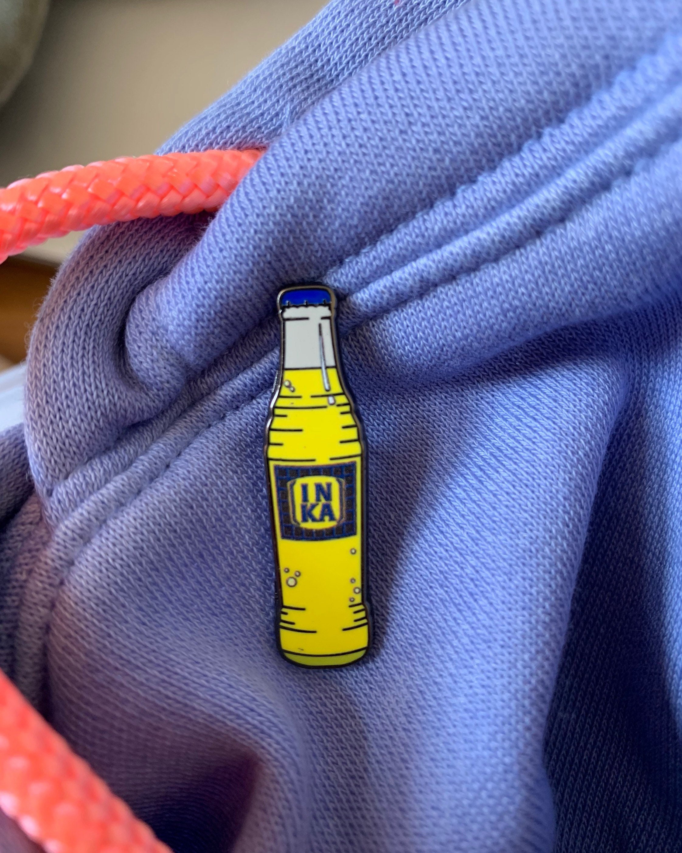 Peru Art Peruvian Inca Kola Soda Cola Bottle Hard Enamel Pin - Etsy