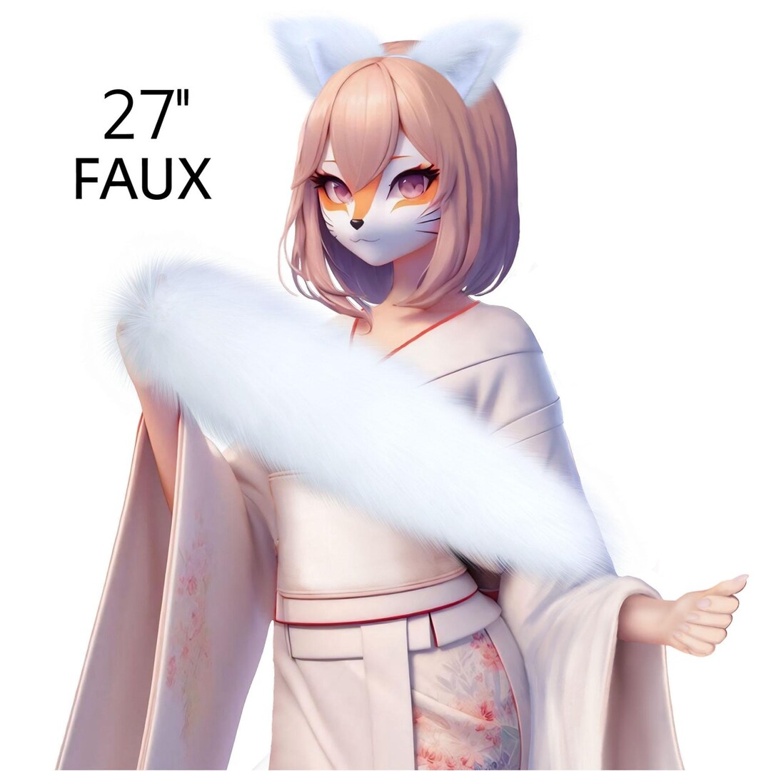 Fox Tail, Cat Tail, Animal Tail, Cosplay Tail, Kitten Tail, Kitty Tail ...