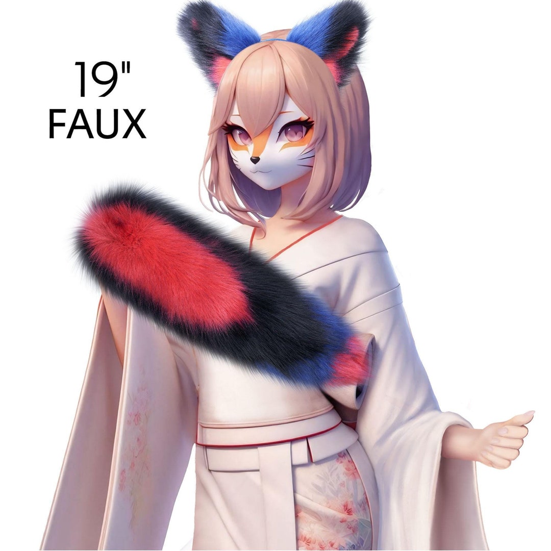 Fox Tail, Cat Tail, Animal Tail, Cosplay Tail, Kitten Tail, Kitty Tail ...