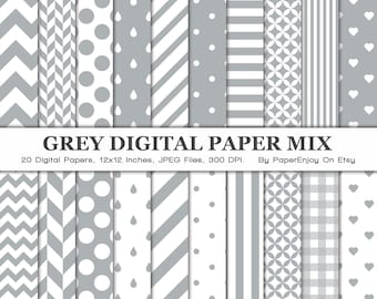 Chevron Digital Paper - Etsy