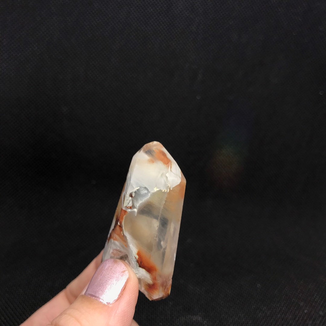 Rooster Tail Amphibole Phantom Quartz - Etsy