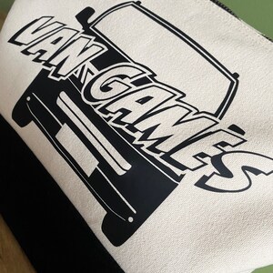 VW Accessory, Personalised VW Campervan Storage, Van Games Bag, Gift ...
